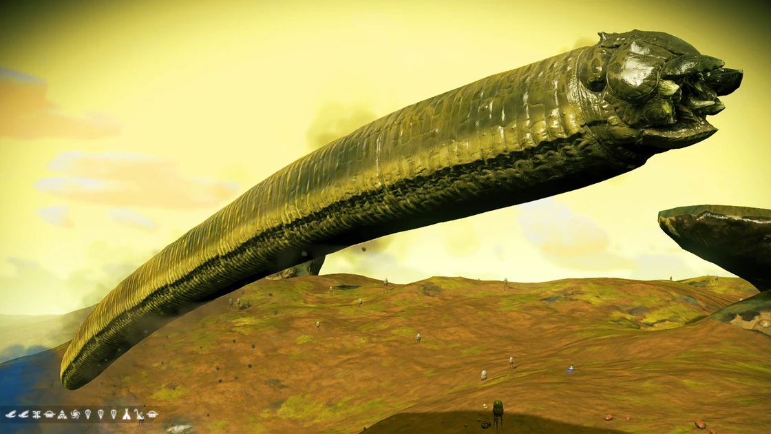 Immortal Worm Immerapo - No Man's Sky Wiki