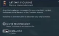 Artemis Figurine - No Man's Sky Wiki