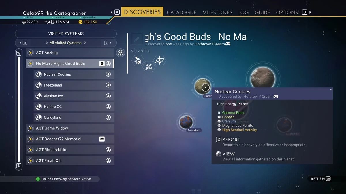 Nuclear Cookies - No Man's Sky Wiki