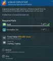 Liquid Explosive - No Man's Sky Wiki