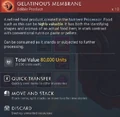 Gelatinous Membrane - No Man's Sky Wiki