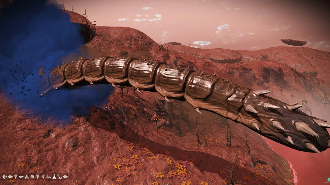 Immortal Worm Prinoise - No Man's Sky Wiki