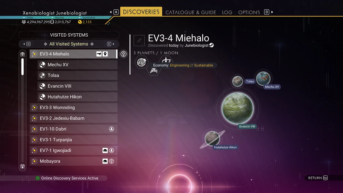 EV3-4 Miehalo - No Man's Sky Wiki