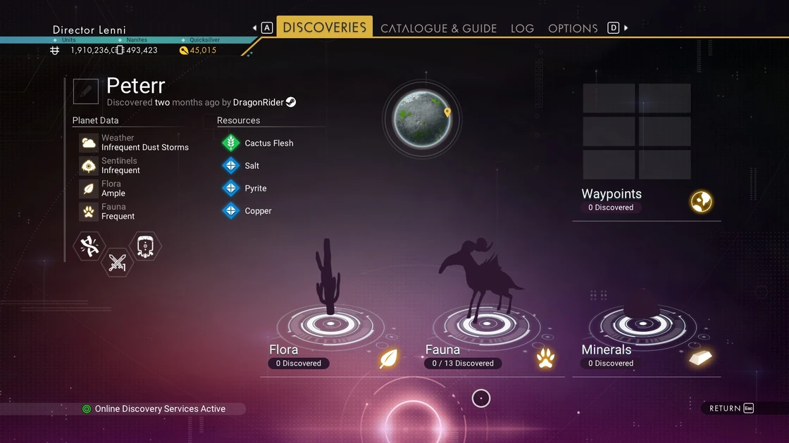 Peterr - No Man's Sky Wiki