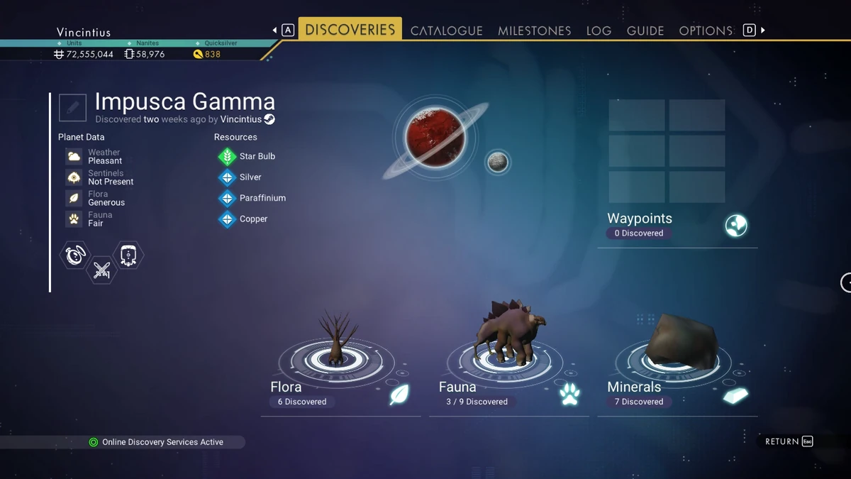Impusca Gamma - No Man's Sky Wiki