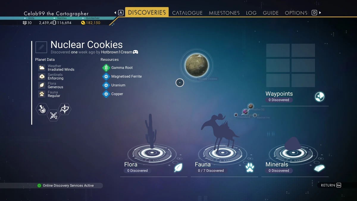 Nuclear Cookies - No Man's Sky Wiki