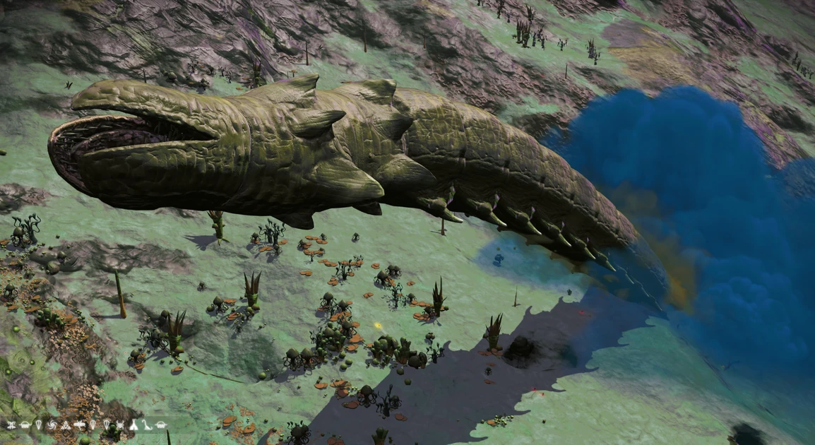 Immortal Worm Etebon - No Man's Sky Wiki