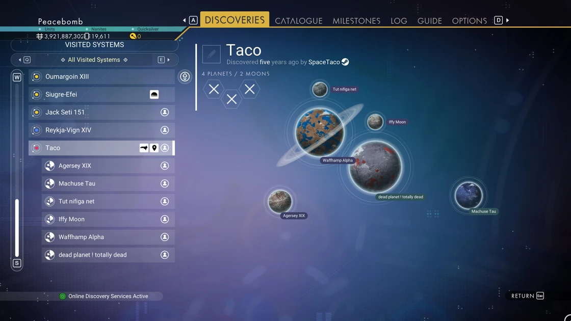Taco (Iagelf Void) - No Man's Sky Wiki