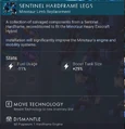 Hardframe Legs - No Man's Sky Wiki