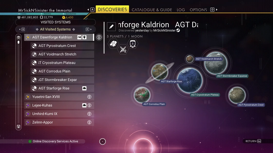 AGT Dawnforge Kaldrion - No Man's Sky Wiki