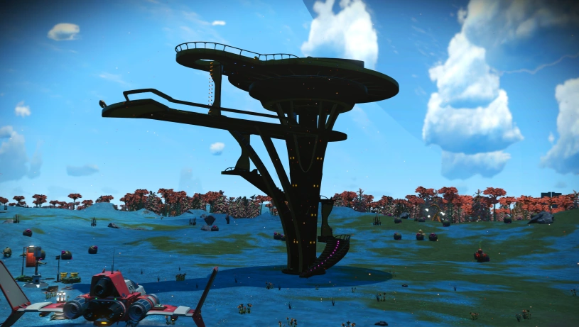 Holographic Comms Tower - No Man's Sky Wiki