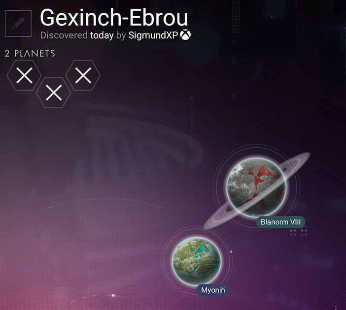 Gexinch-Ebrou - No Man's Sky Wiki