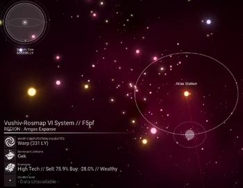 Vushiv-Rosmap VI - No Man's Sky Wiki