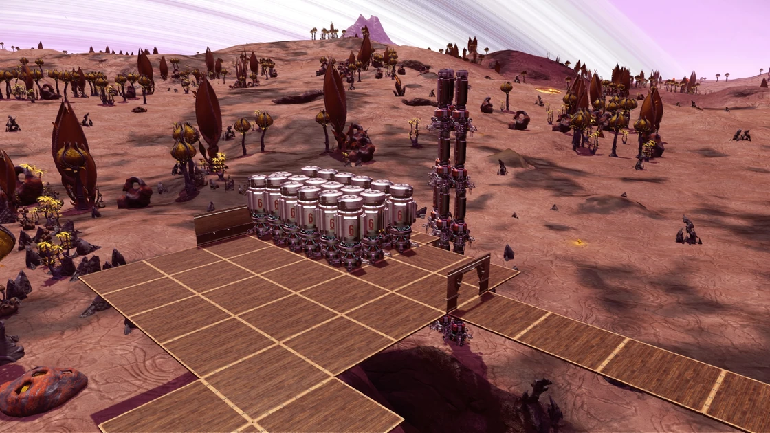 Sulphurine Gas Extractor Base - No Man's Sky Wiki