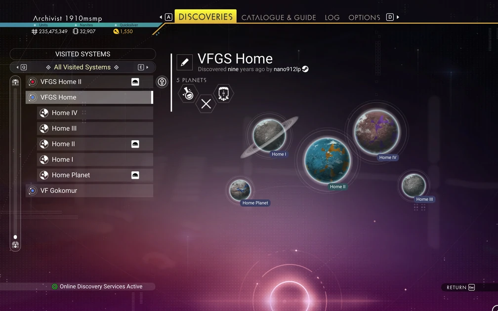 VFGS Home - No Man's Sky Wiki