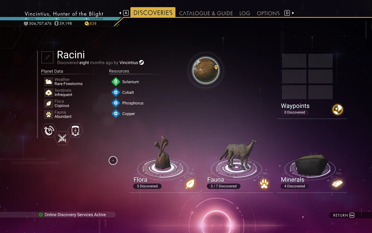 Racini - No Man's Sky Wiki