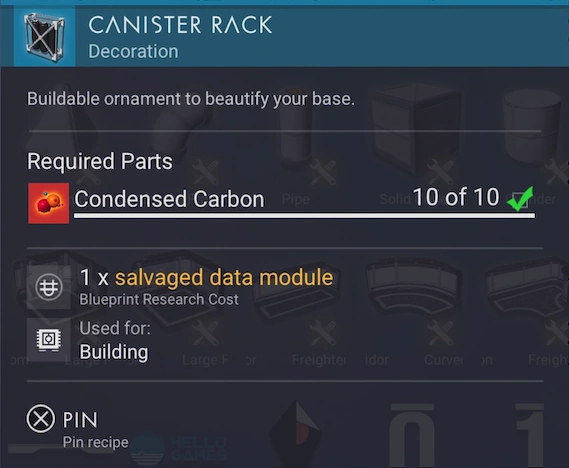 Canister Rack - No Man's Sky Wiki
