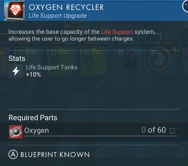 Oxygen Recycler - No Man's Sky Wiki