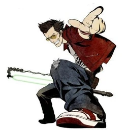 Travis Touchdown PR Illustration B | No More Heroes Wiki | Fandom