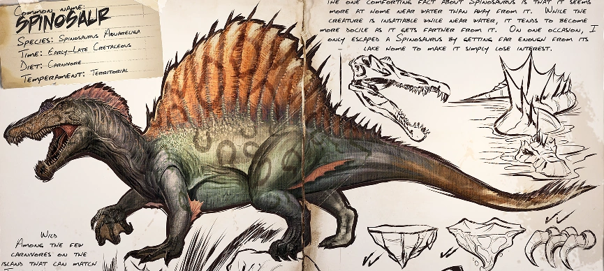 Spinosaur (ARK) | Non-alien Creatures Wiki | Fandom