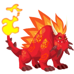 Flaming Rock Dragon | Non-alien Creatures Wiki | Fandom