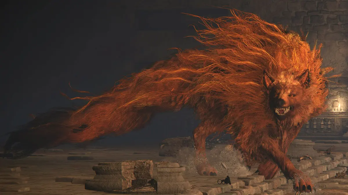 Red Wolf of Radagon | Non-alien Creatures Wiki | Fandom