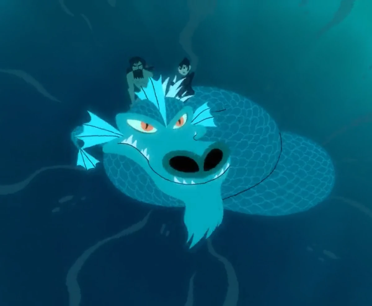 Blue-Skinned Serpent (Samurai Jack) | Non-alien Creatures Wiki | Fandom