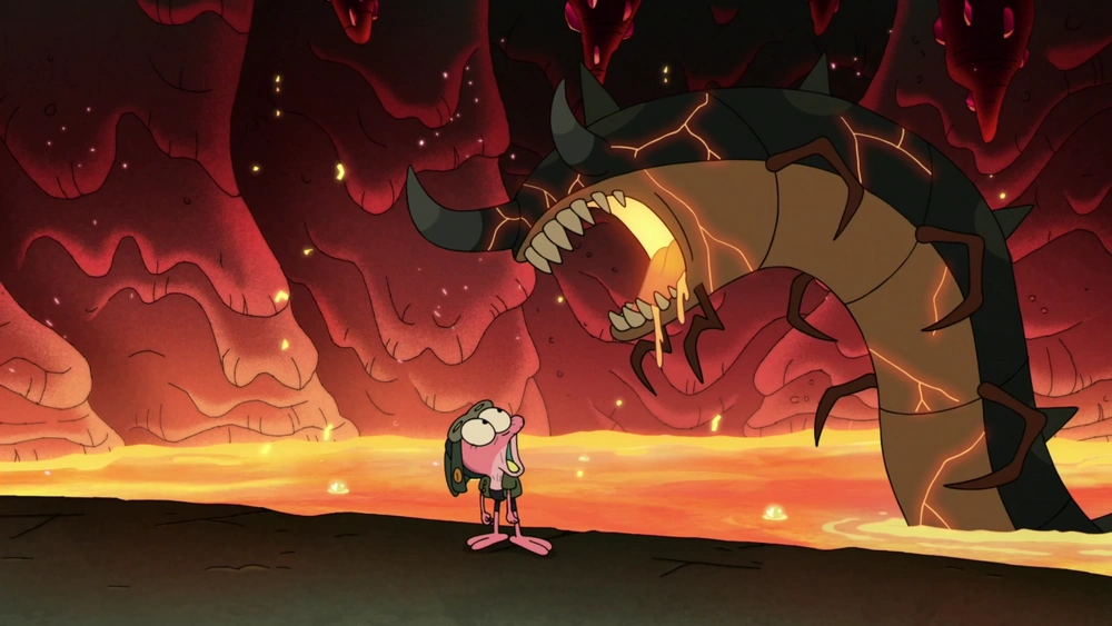 Lava Worm (Amphibia) | Non-alien Creatures Wiki | Fandom