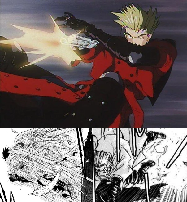 Vash The Stampede Black Hair - Obd Wiki Character Profile Vash The ...