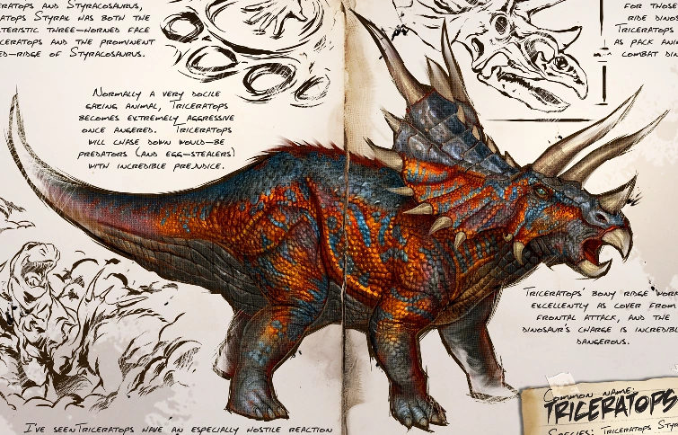 Triceratops styrax | Non-alien Creatures Wiki | Fandom