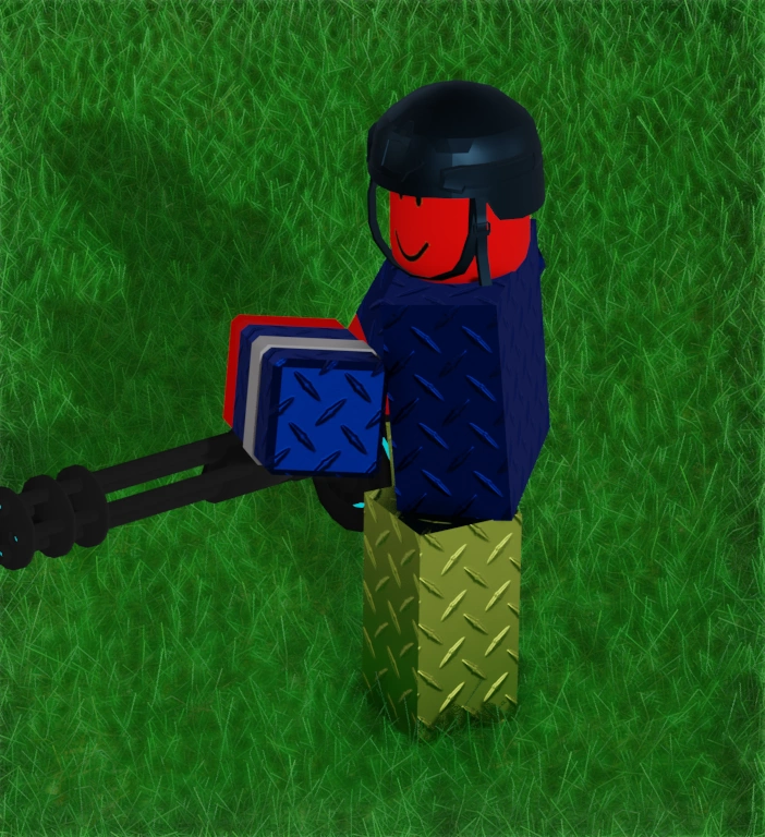 Heavy Laser Minigunner | Noob Army Tycoon Wiki | Fandom