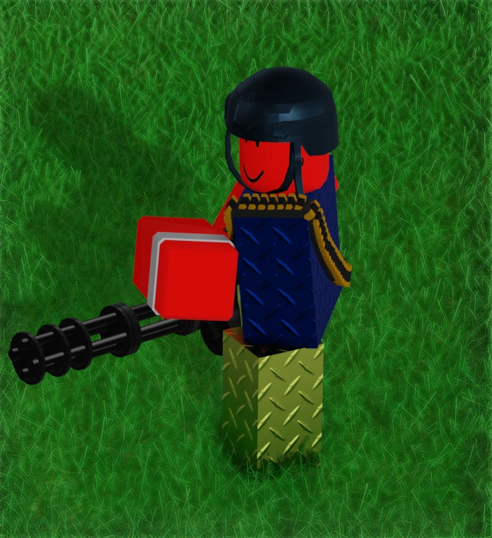 Heavy Minigunner | Noob Army Tycoon Wiki | Fandom