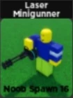 Laser Minigunner | Noob Army Tycoon Wiki | Fandom