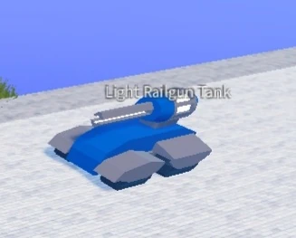 Light Railgun Tank | Noob Army Tycoon Wiki | Fandom