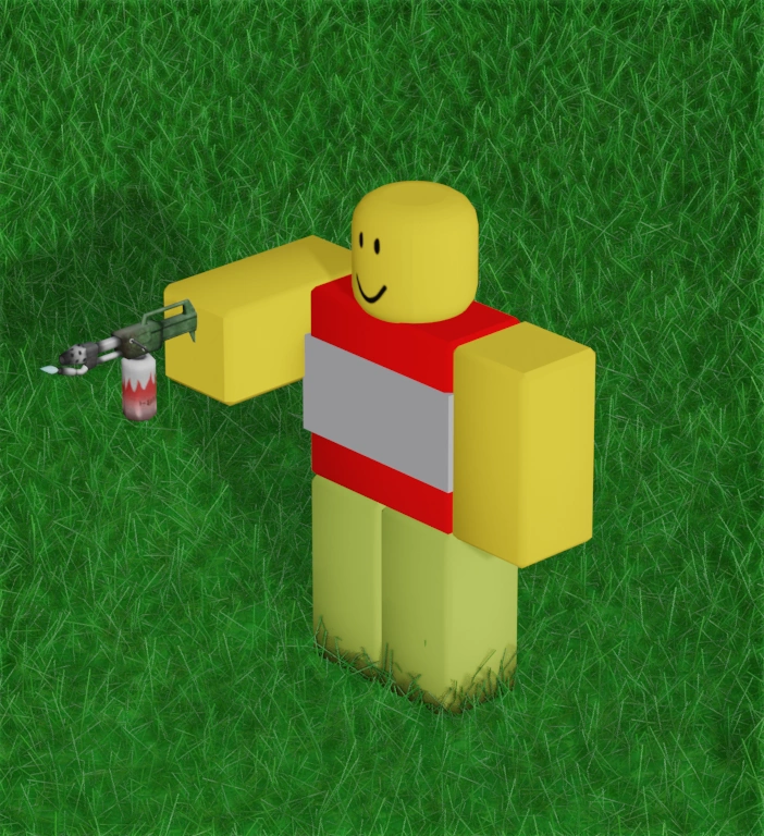 Noob Flamethrower | Noob Army Tycoon Wiki | Fandom