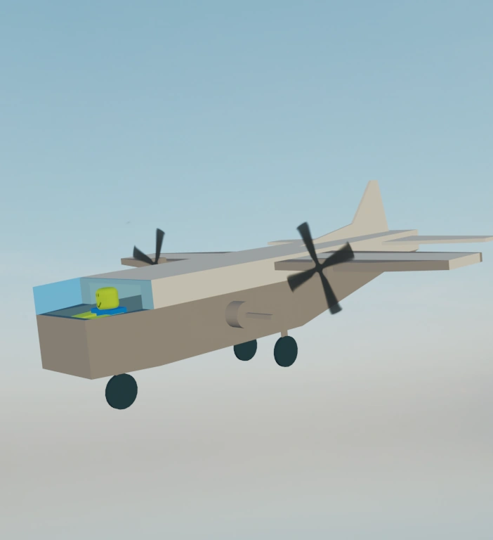 Light Gunship Plane | Noob Army Tycoon Wiki | Fandom