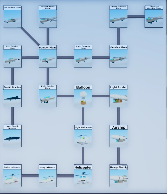 Air Vehicles | Noob Army Tycoon Wiki | Fandom