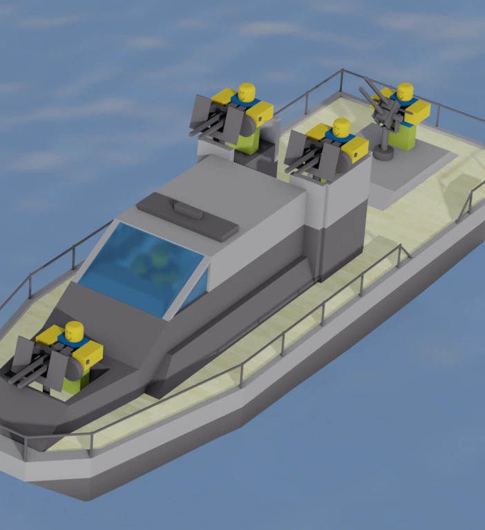 Heavy Patrol Boat | Noob Army Tycoon Wiki | Fandom