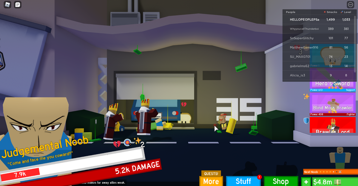 Codes Noob Smacker Wiki Fandom