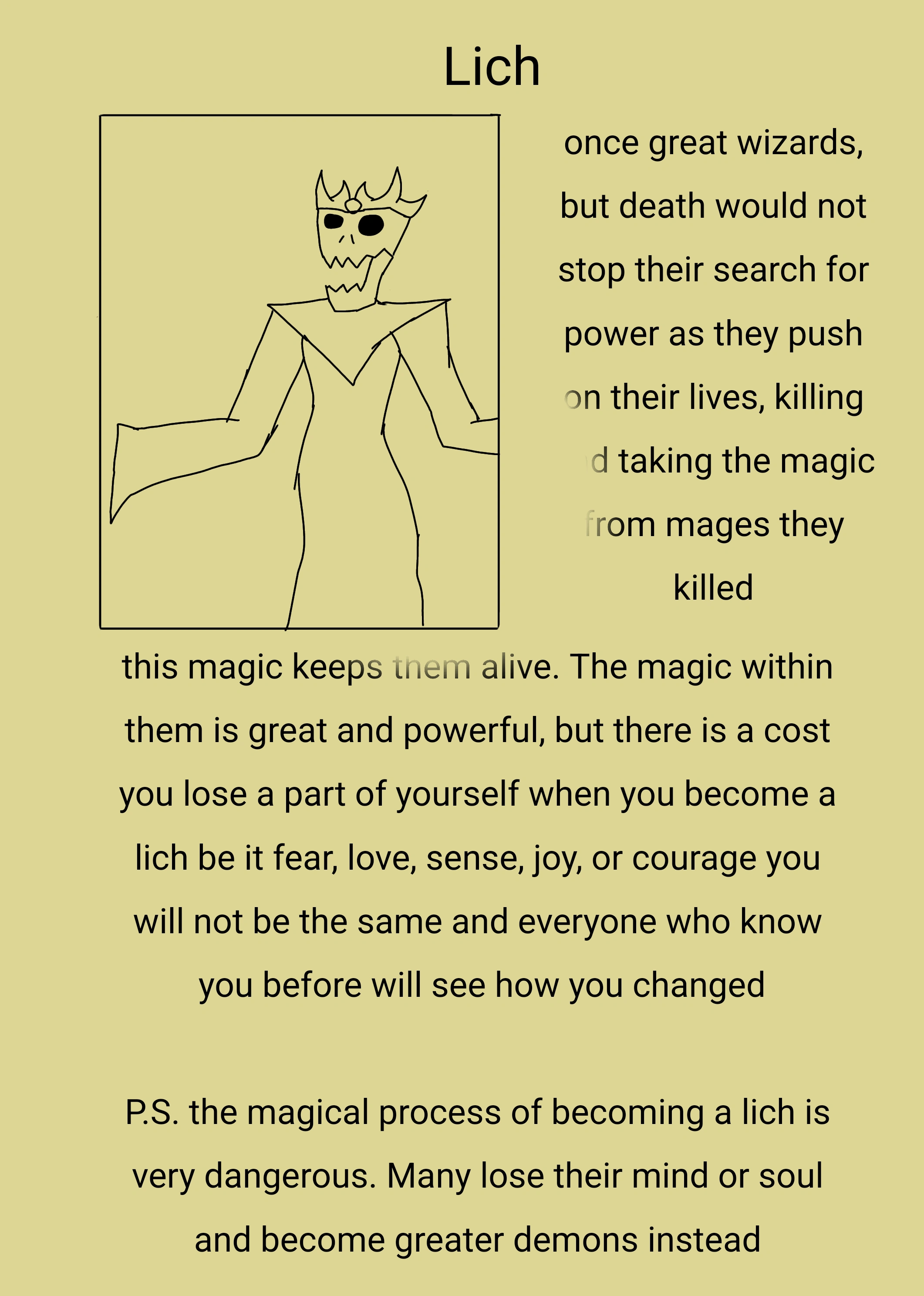 Lich | Noobs Guide to Necromancy Wiki | Fandom