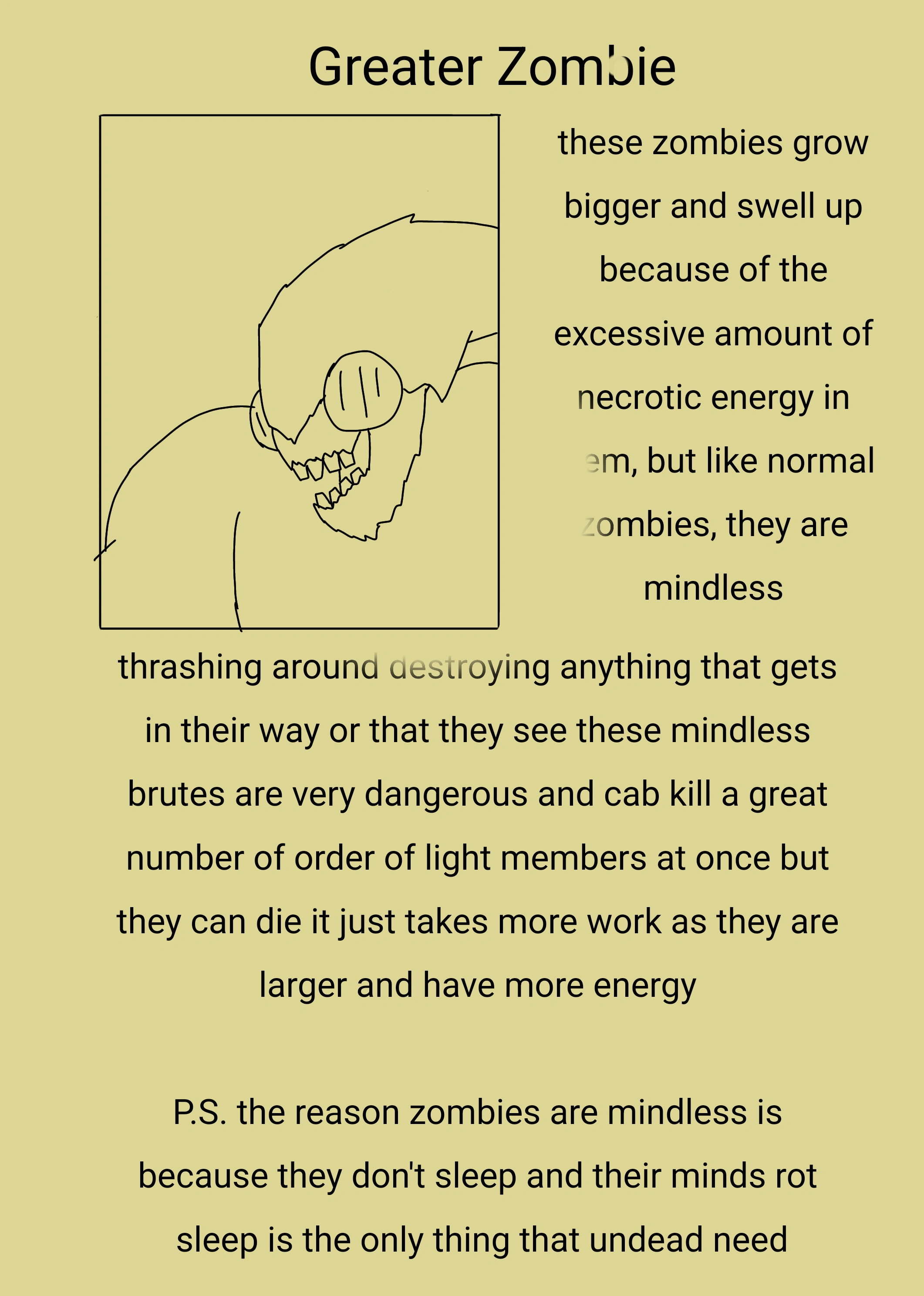 Greater zombie | Noobs Guide to Necromancy Wiki | Fandom