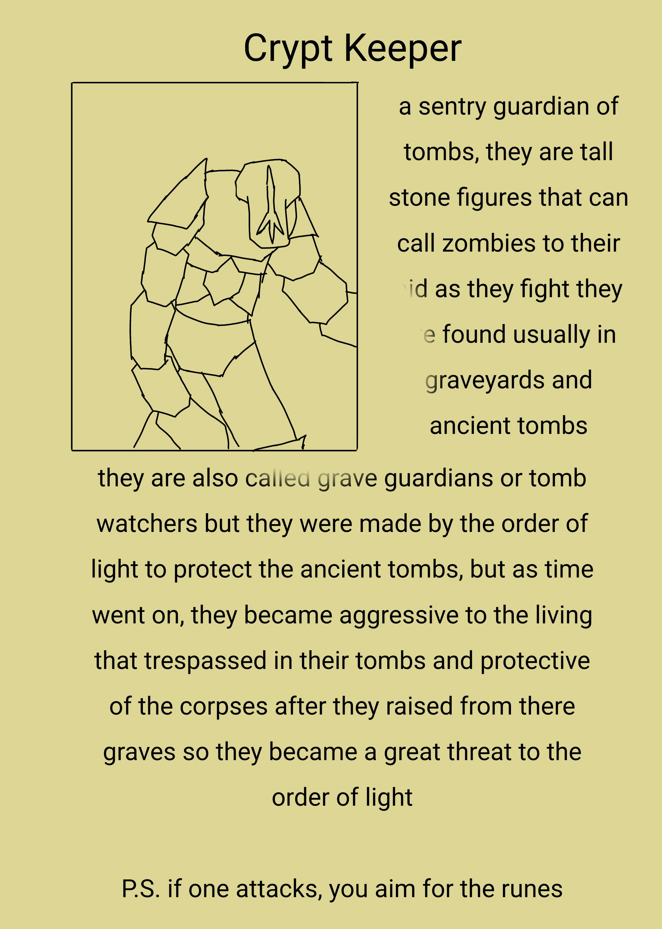 Crypt Keeper | Noobs Guide to Necromancy Wiki | Fandom
