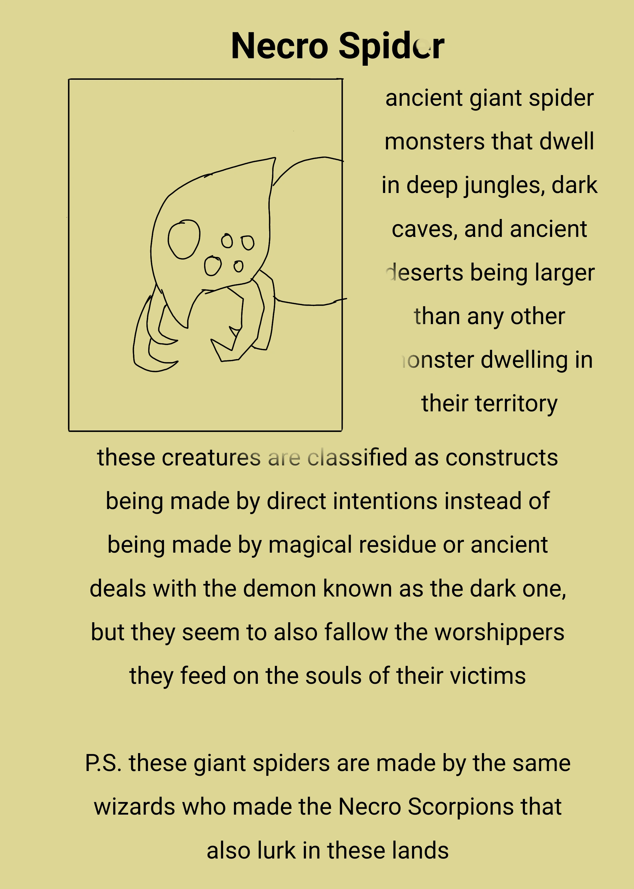 Necro spider | Noobs Guide to Necromancy Wiki | Fandom