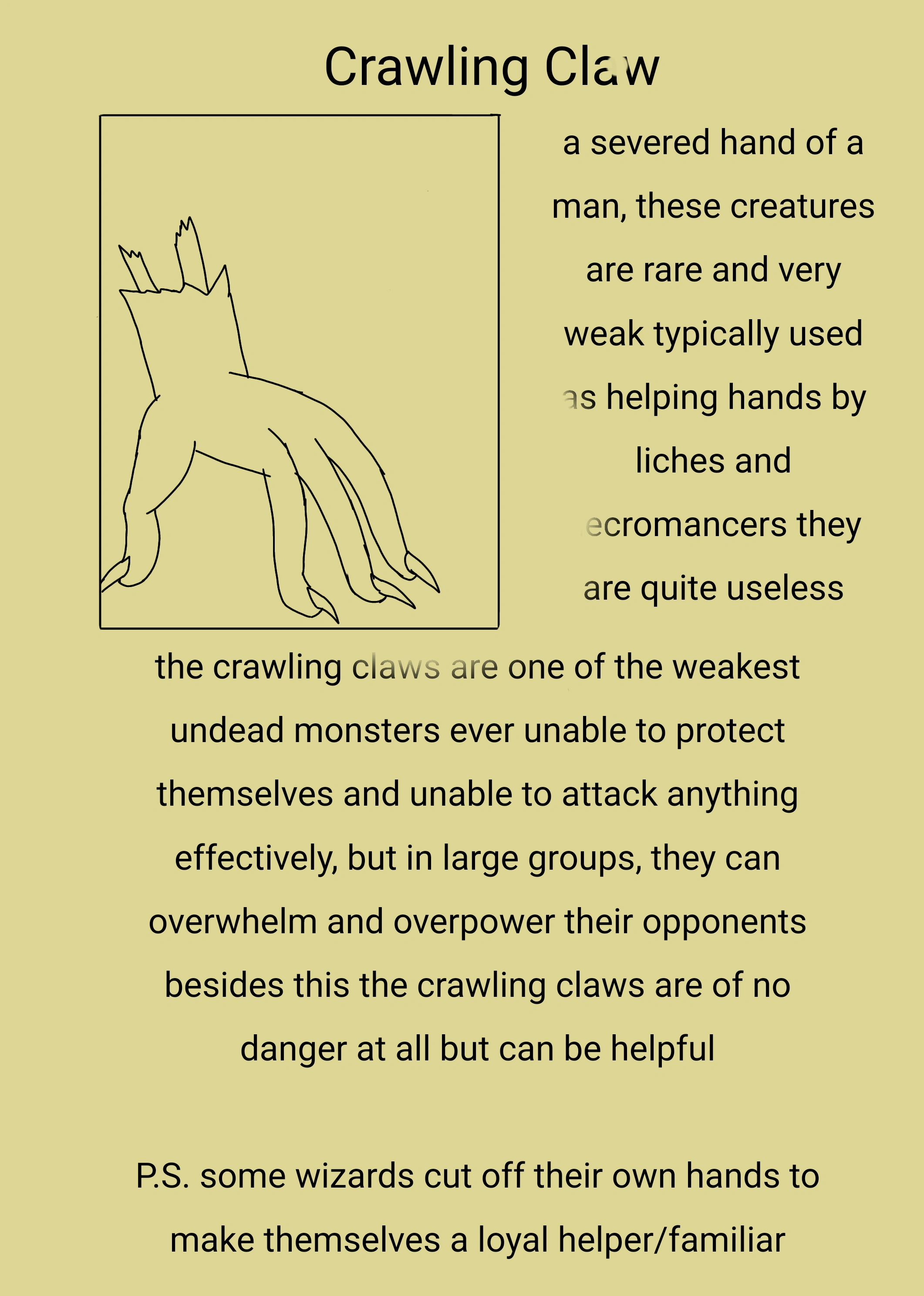 Crawling Claw | Noobs Guide to Necromancy Wiki | Fandom