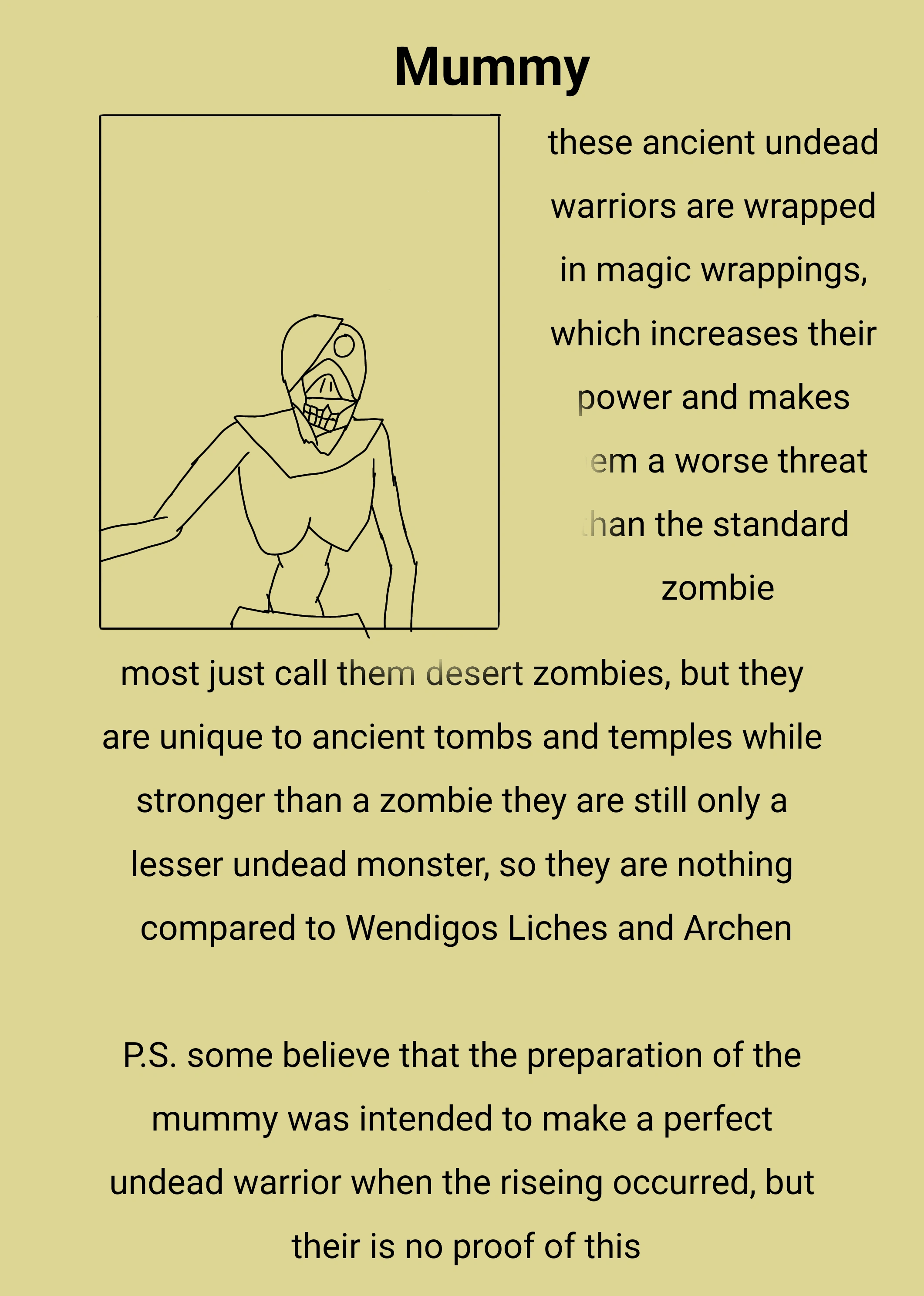 Egyptian Mummy | Noobs Guide to Necromancy Wiki | Fandom