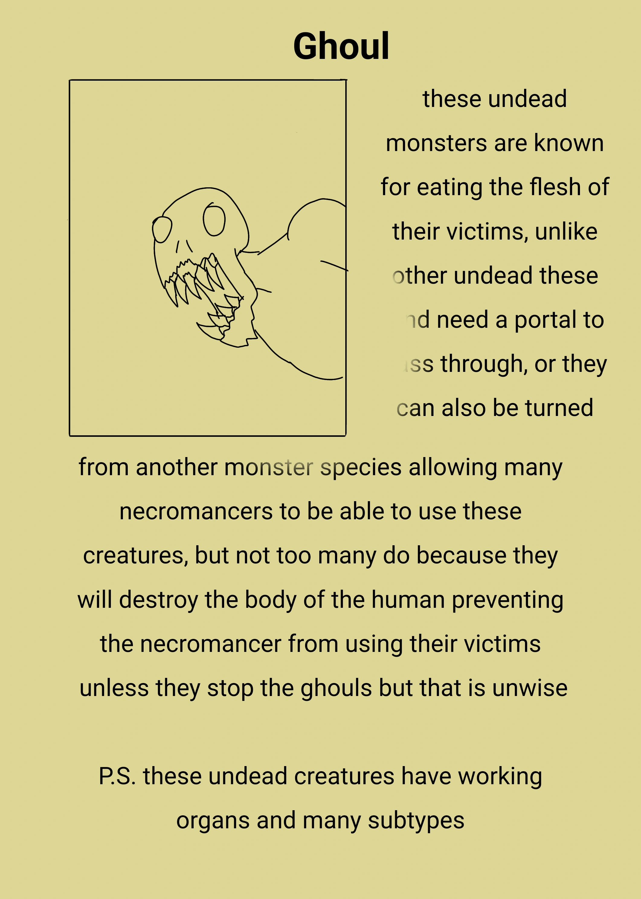 Ghoul | Noobs Guide to Necromancy Wiki | Fandom