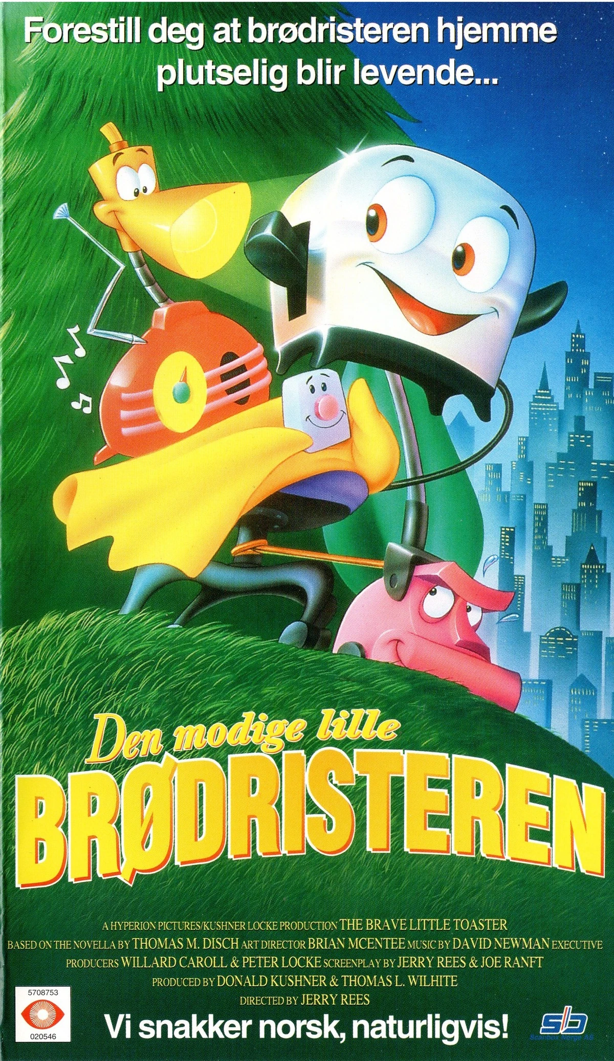 Den modige lille brødristeren (Film) | Norske Dubber Wiki | Fandom
