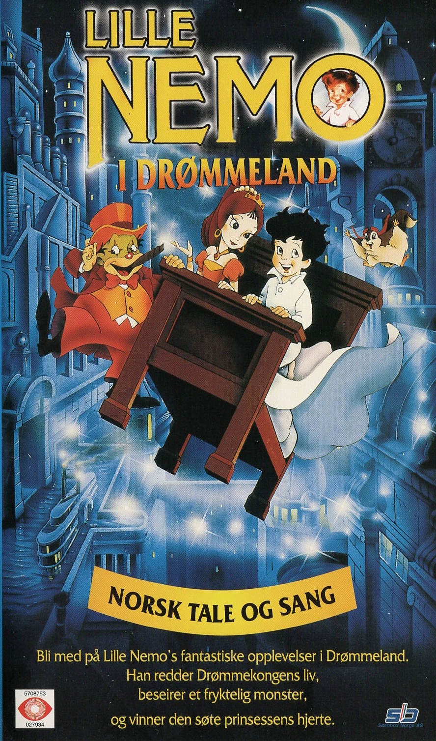 Lille Nemo i Drømmeland (Film) | Norske Dubber Wiki | Fandom