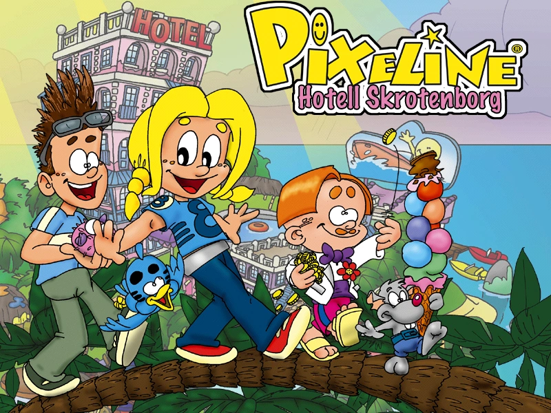Pixeline: Hotell Skrotenborg (Spill) | Norske Dubber Wiki | Fandom