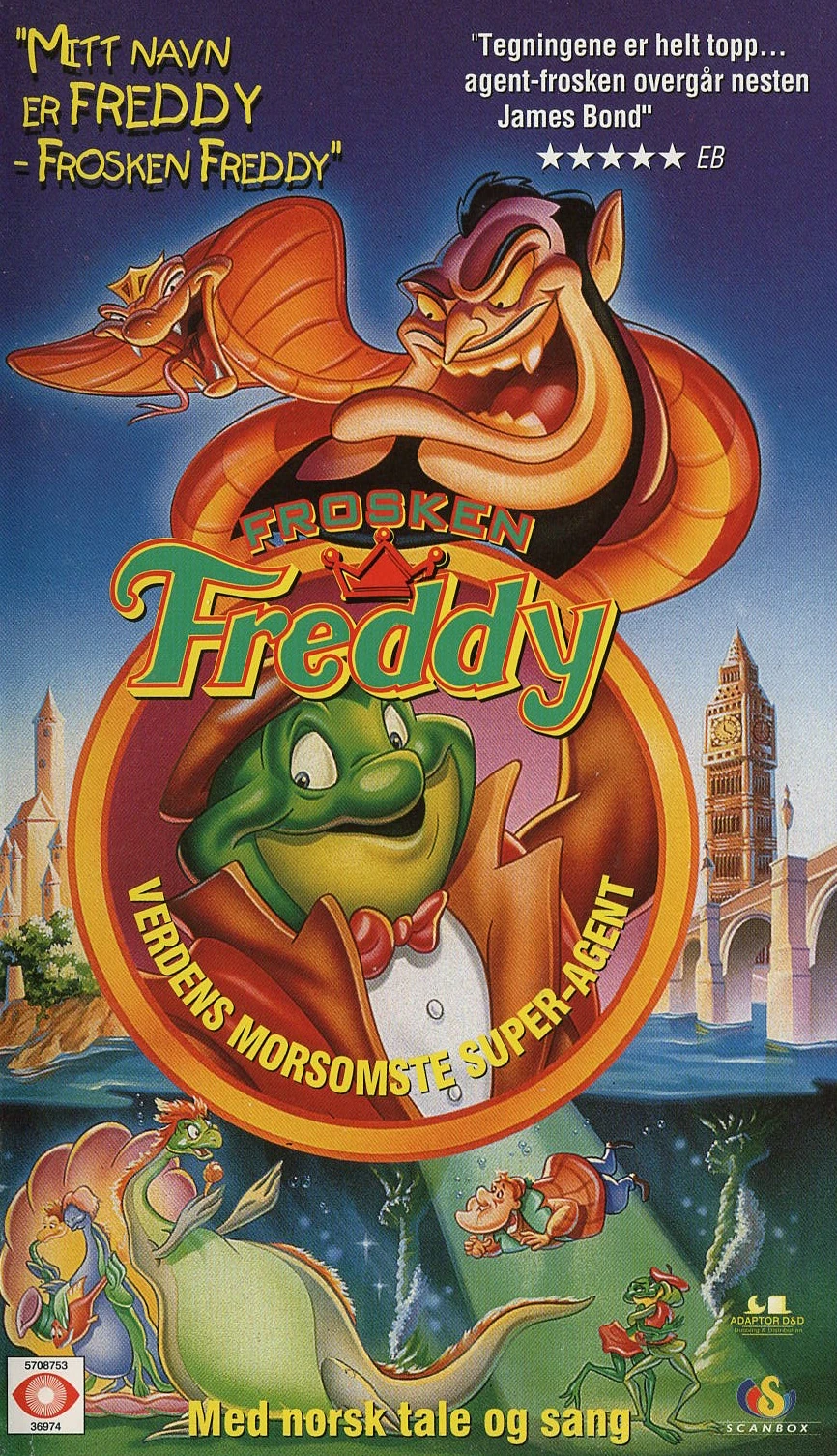 Frosken Freddy (Film) | Norske Dubber Wiki | Fandom